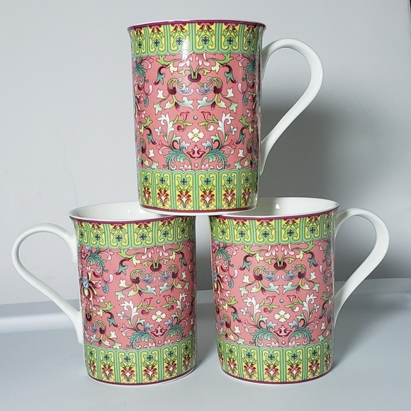 ChaCult | Kitchen | Cha Cult Porcelain Mugs Set Of 3 | Poshmark